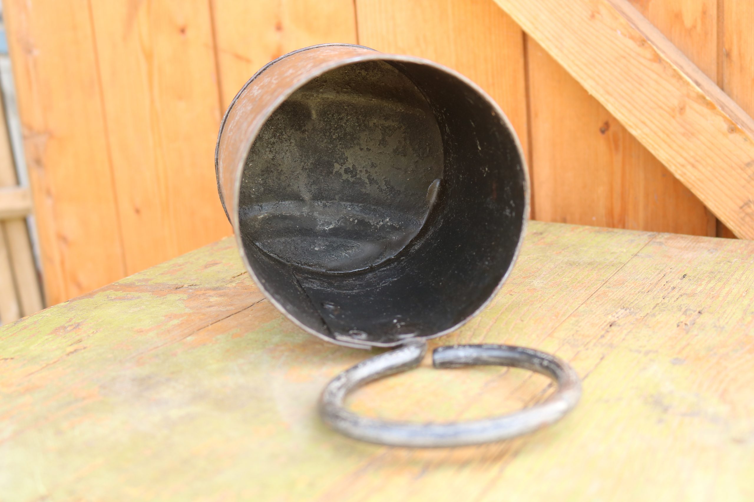 Metal Ring Pot – Orchard Garden Antiques