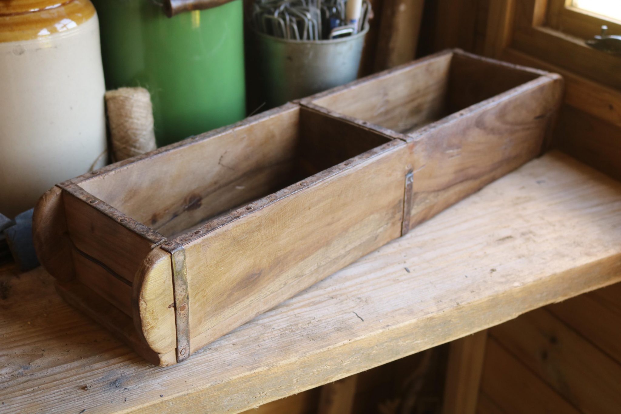 Reclaimed Wooden Brick Mould - Double - Orchard Garden Antiques