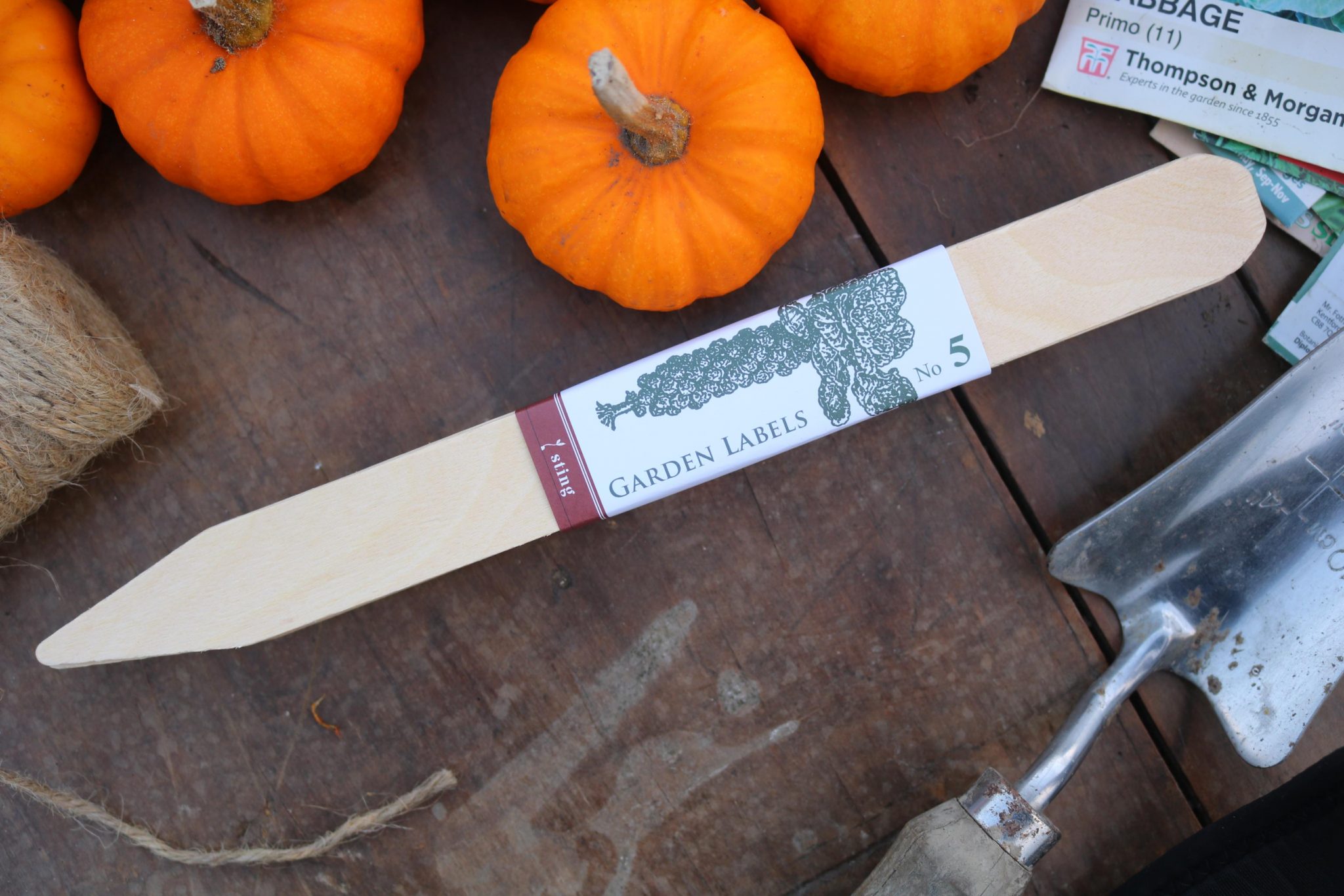 Large Wooden Labels - Orchard Garden Antiques