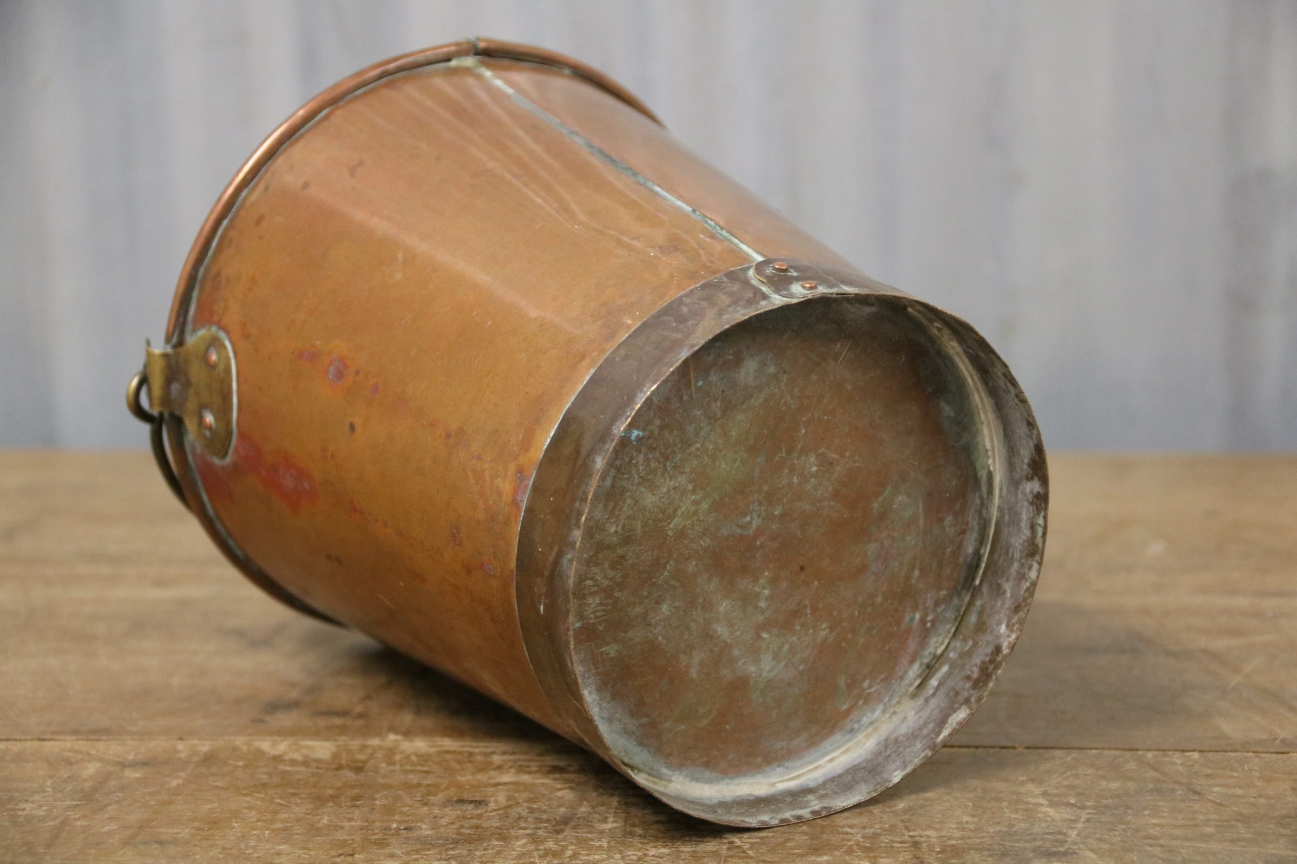 Copper Bucket - Orchard Garden Antiques